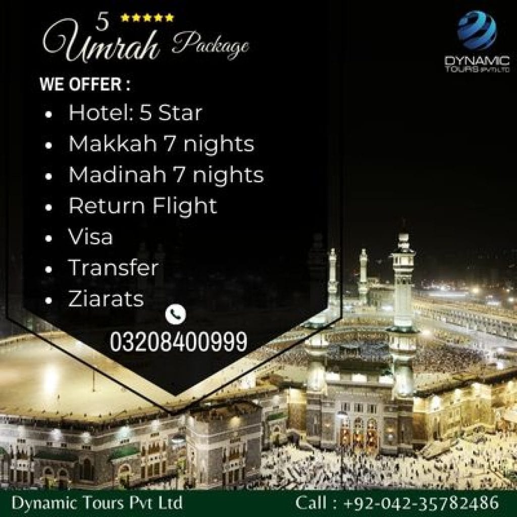 Umrah Services - Dynamic Tours | Premier Travel Agency in Pakistan ...